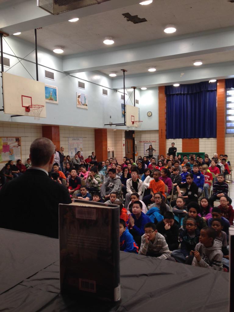 Great reading at PS 126 in New York City - Maria E. Andreu - | Maria E ...